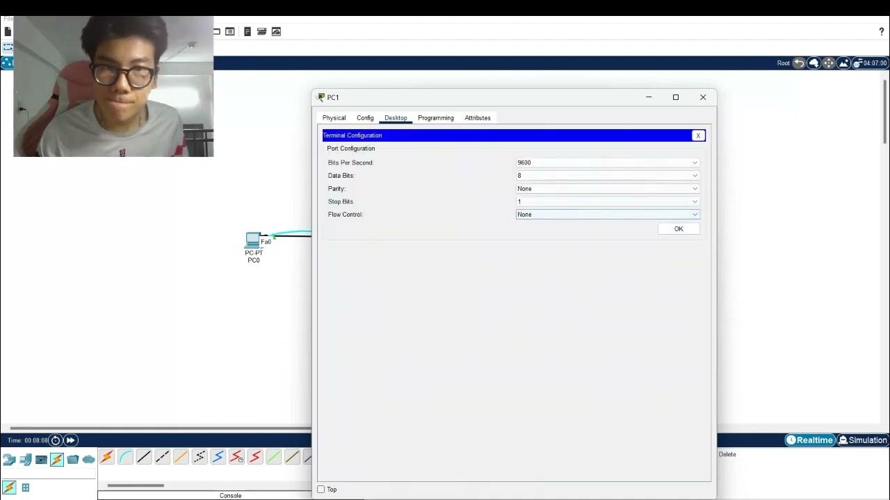 10.4.4 Packet Tracer - Build a Switch and Router Network - Physical Mode - YouTube