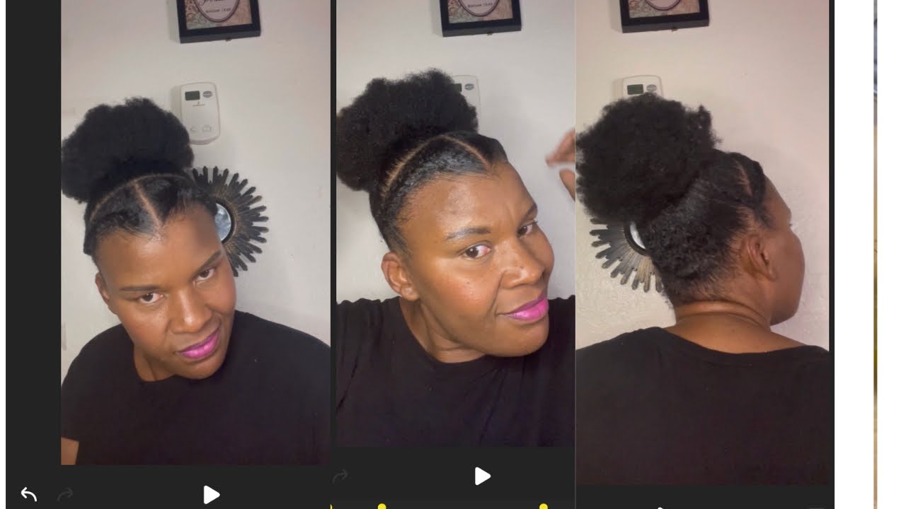 This Natural Hairstyle will Satisfy Your Quick and Beautiful Hairstyle ...