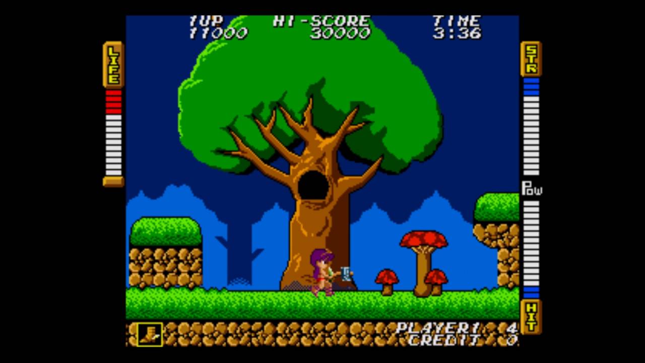 athena arcade gameplay 60 fps - YouTube