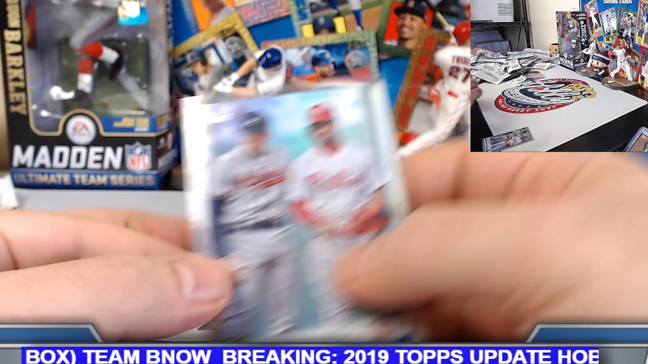 2019 TOPPS UPDATE HOBBY (4 BOX) TEAM BREAK #14 eBay 01/14/20 - YouTube