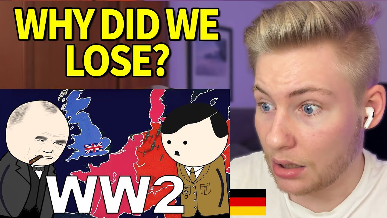 GERMAN REACTS TO WW2 by Oversimplified - YouTube