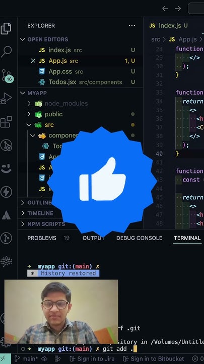 How To Use Git In 60 Sec Git And Github Javascript Coding Frontend Git Github Htmlcss