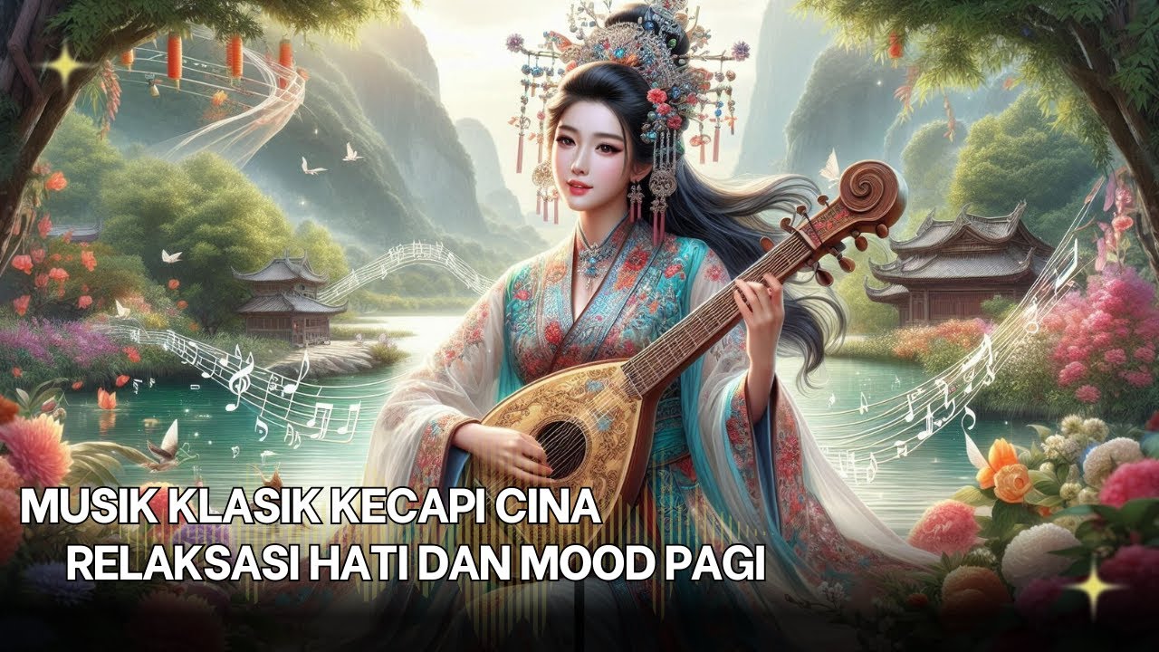 MUSIK INSTRUMEN KECAPI DAN SERULING CINA MERDU - musik relaksasi pagi ...