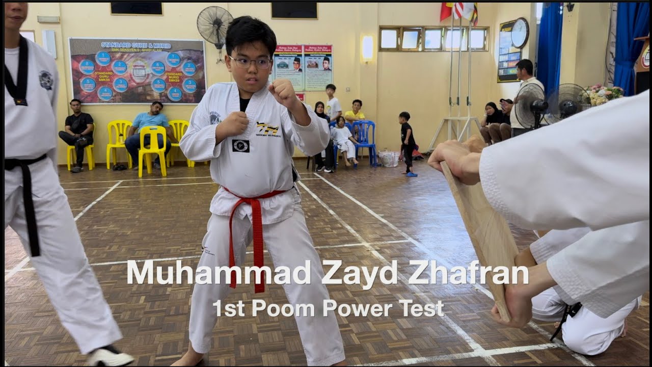 Muhammad Zayd Zhafran, 1st Poom Power Test, 21 Sep 2025 - YouTube