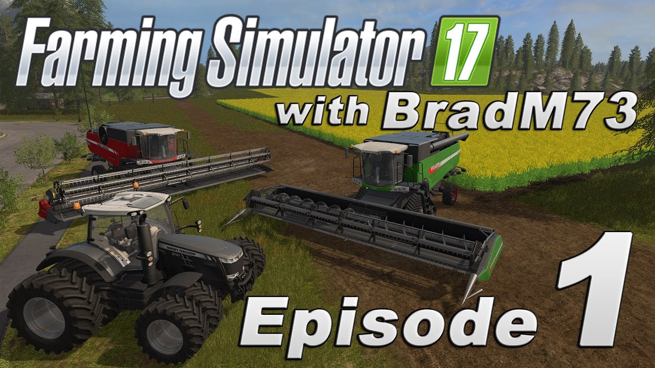 Farming Simulator 17 - Let's Play! - Episode 1 - Intro and Map Tour ...