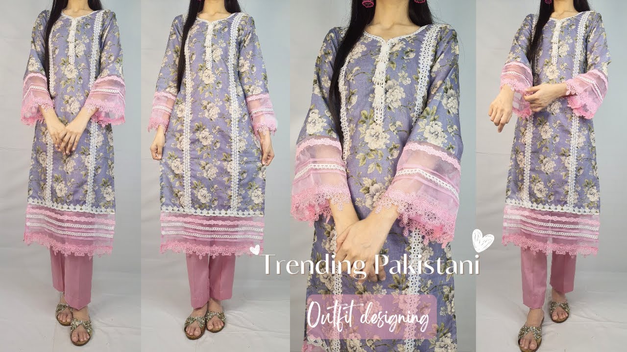 Most trending Pakistani style kurti cutting and stitching/ Pakistani ...