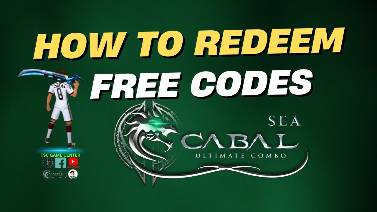 Free Codes, How to Redeem Guide in Cabal Online PC - YouTube