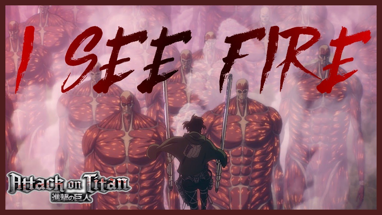 Attack on Titan Final Season: Hange Zoe - I See Fire - Acoustic & Metal ...