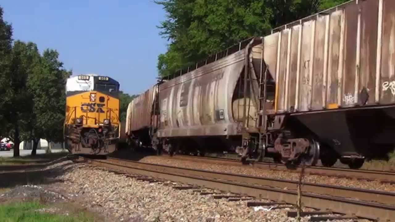CSX: Grain Express Roebuck - Spartanburg SC - YouTube