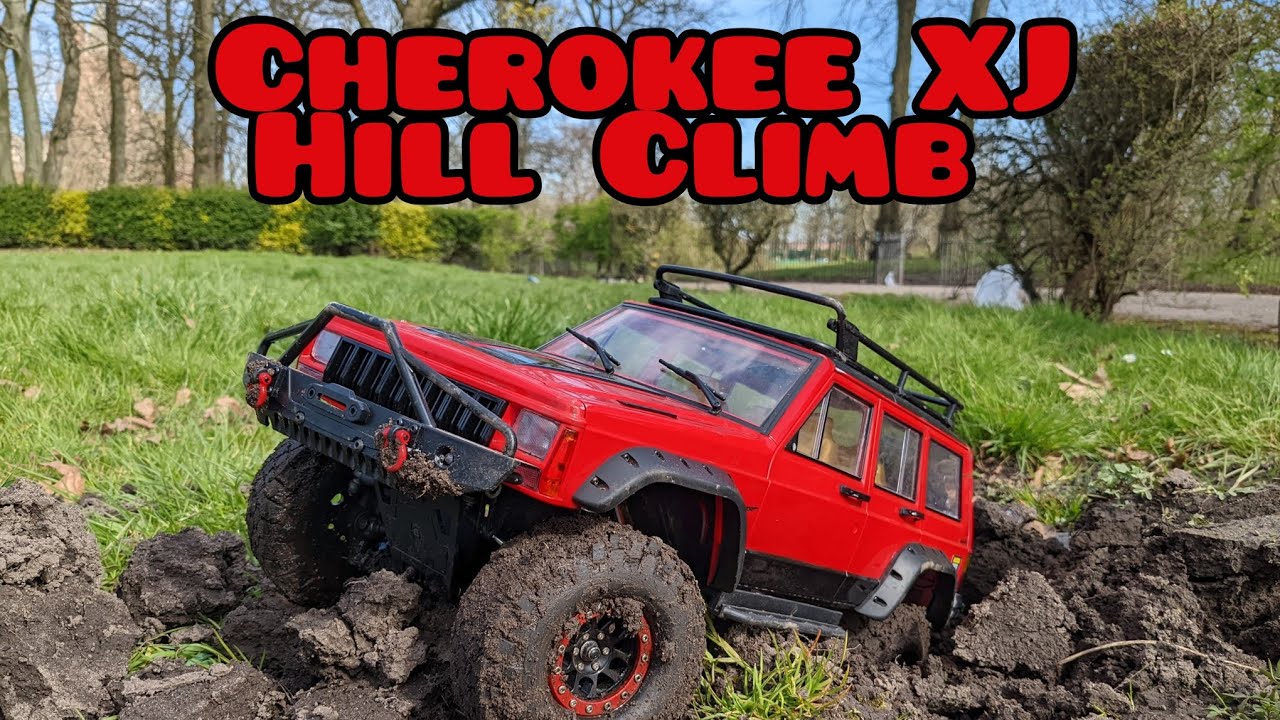 RC Cherokee XJ Hill Climb - YouTube