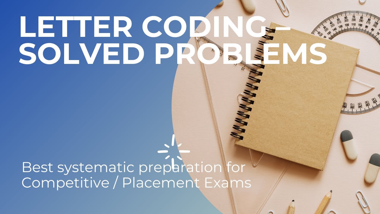 Letter Coding - Solved Problems - YouTube
