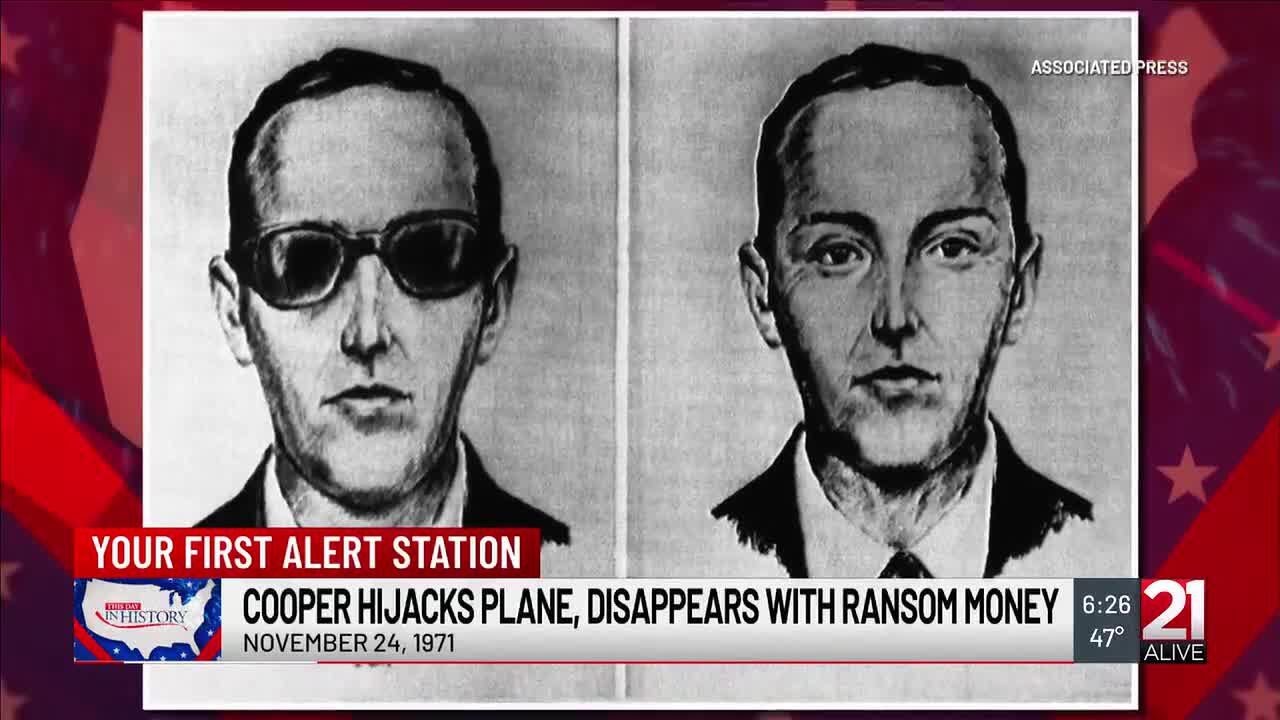 This Day in History: November 24, 1971: D.B. Cooper receives $200K ...