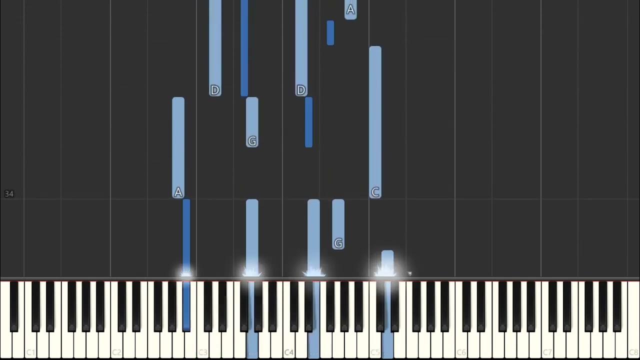 All The Way Frank Sinatra Easy Piano Tutorial - YouTube