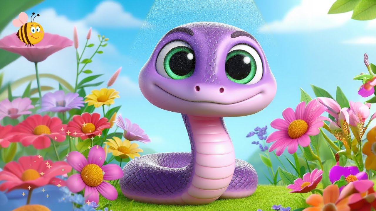 Purple Snake Song 🟣🐍 | Nursery Rhymes & Kids Songs - YouTube