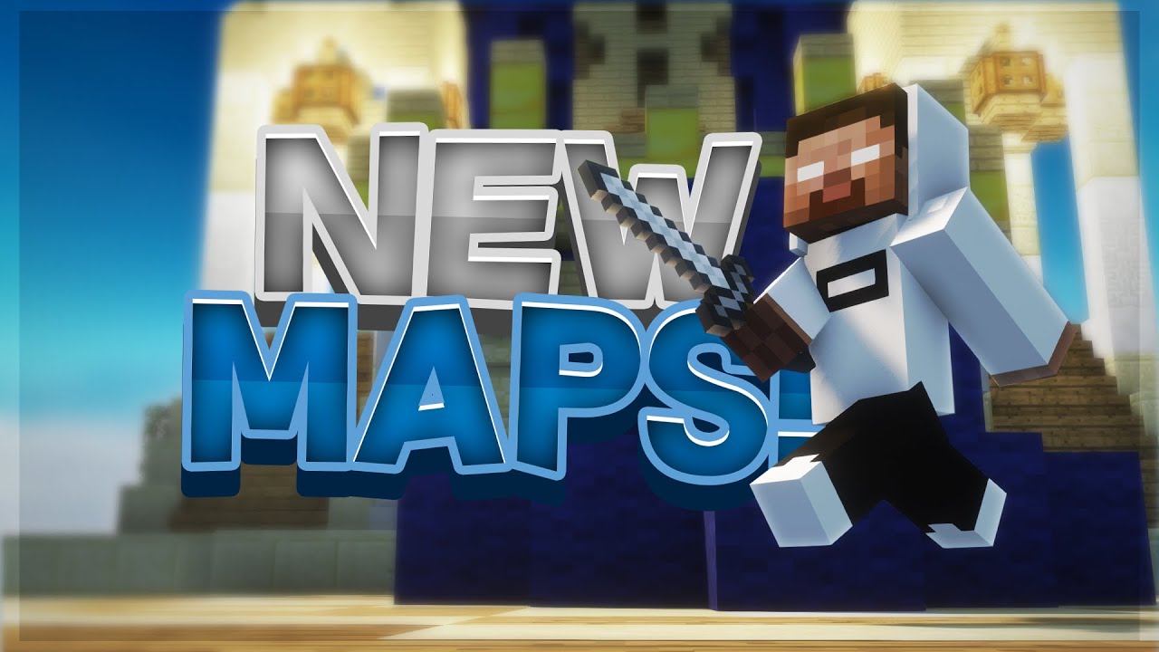 Playing On The NEW Bedwars Maps... (Hypixel Bedwars Update) - YouTube
