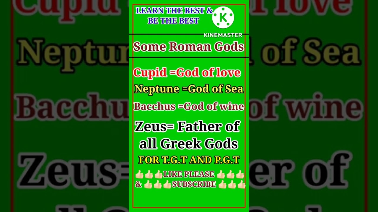 NAMES Of ROMAN GODS YouTube names-of-roman-gods-youtube
