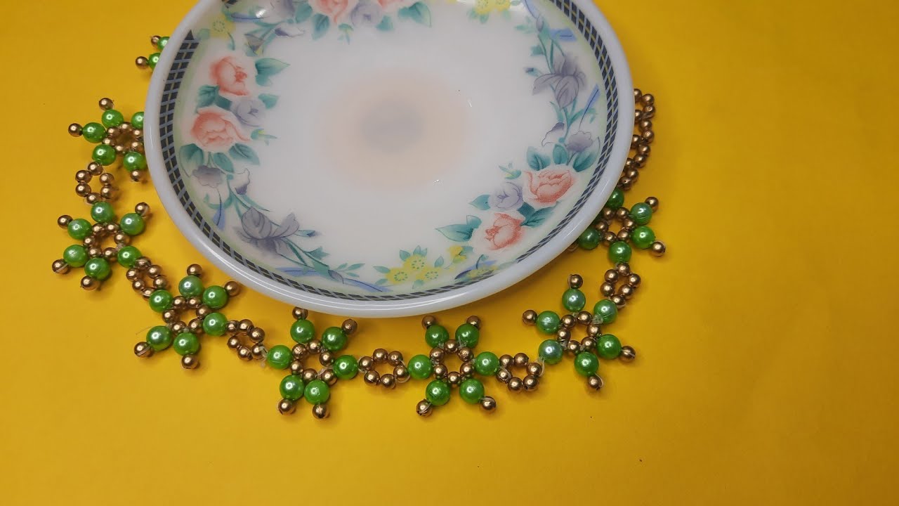 DIY/ मेहराब from Beads/Moti Mahirap - YouTube
