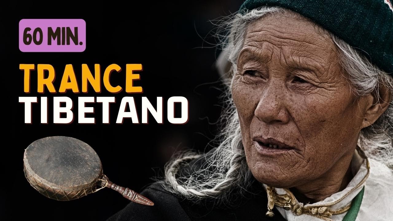 Tambor Chamánico Tibetano (4K) 🏔️ 60 Minutos | Meditación Profunda 🧘‍♀️ ...