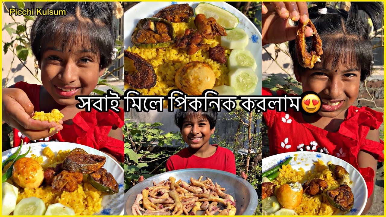 কুলসুমরে নিয়া পিকনিক করলাম | Picnic Vlog | Picchi Kulsum - YouTube