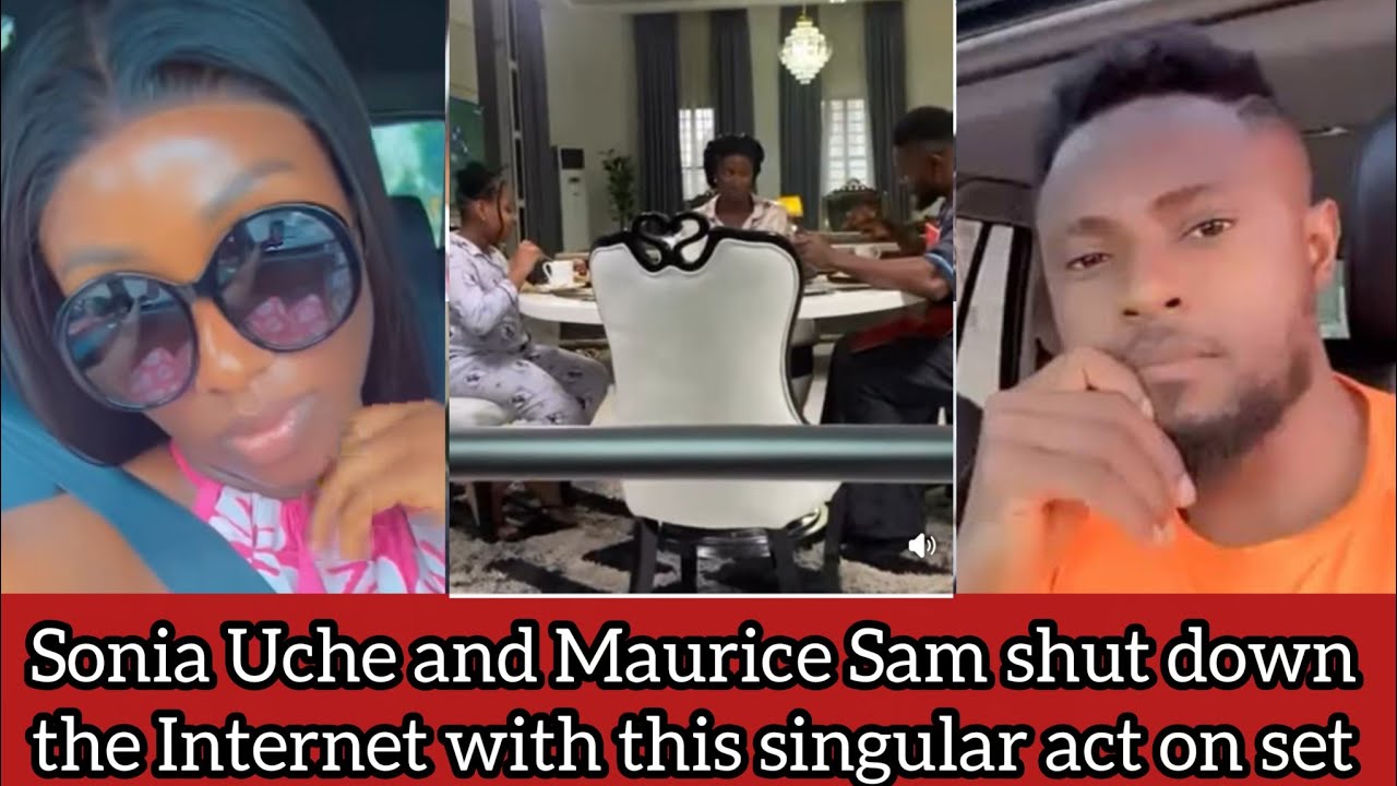 Sonia Uche and Maurice Sam shut down the Internet with this singular ...