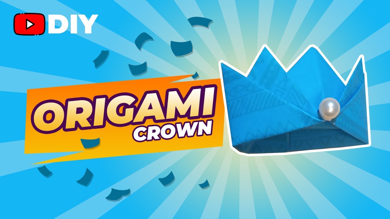 How to Make A Origami Crown | Origami Clown | Crafts for Kids ...