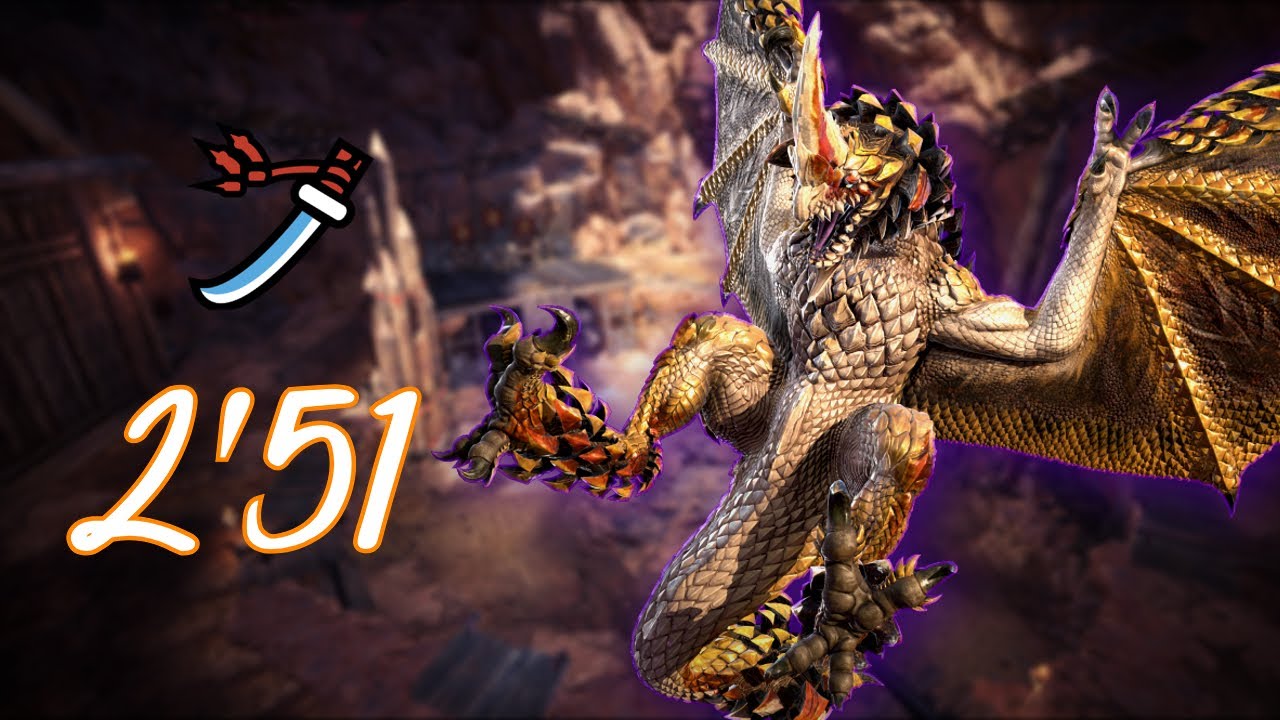 Tempered Seregios Solo 2'51"76 / Longsword / MHW:Resurgence - YouTube