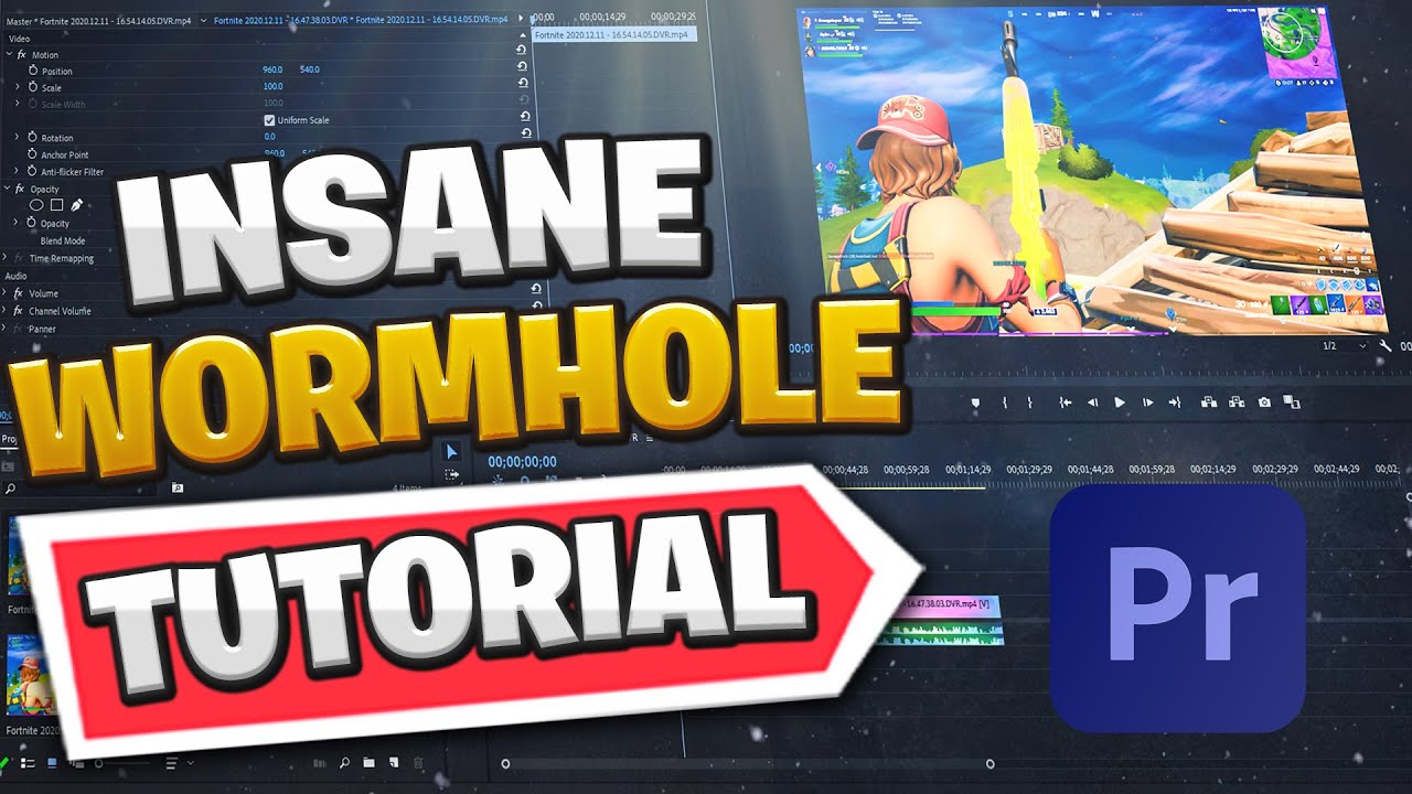 Tutorial: How to Make This INSANE Wormhole Effect in PREMIERE PRO! (FREE PRESETS!) - YouTube