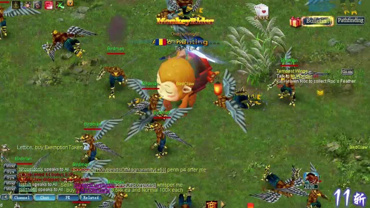 Conquer Online King Dragon Warrior VIP 4 Char presentation and Gameplay ...