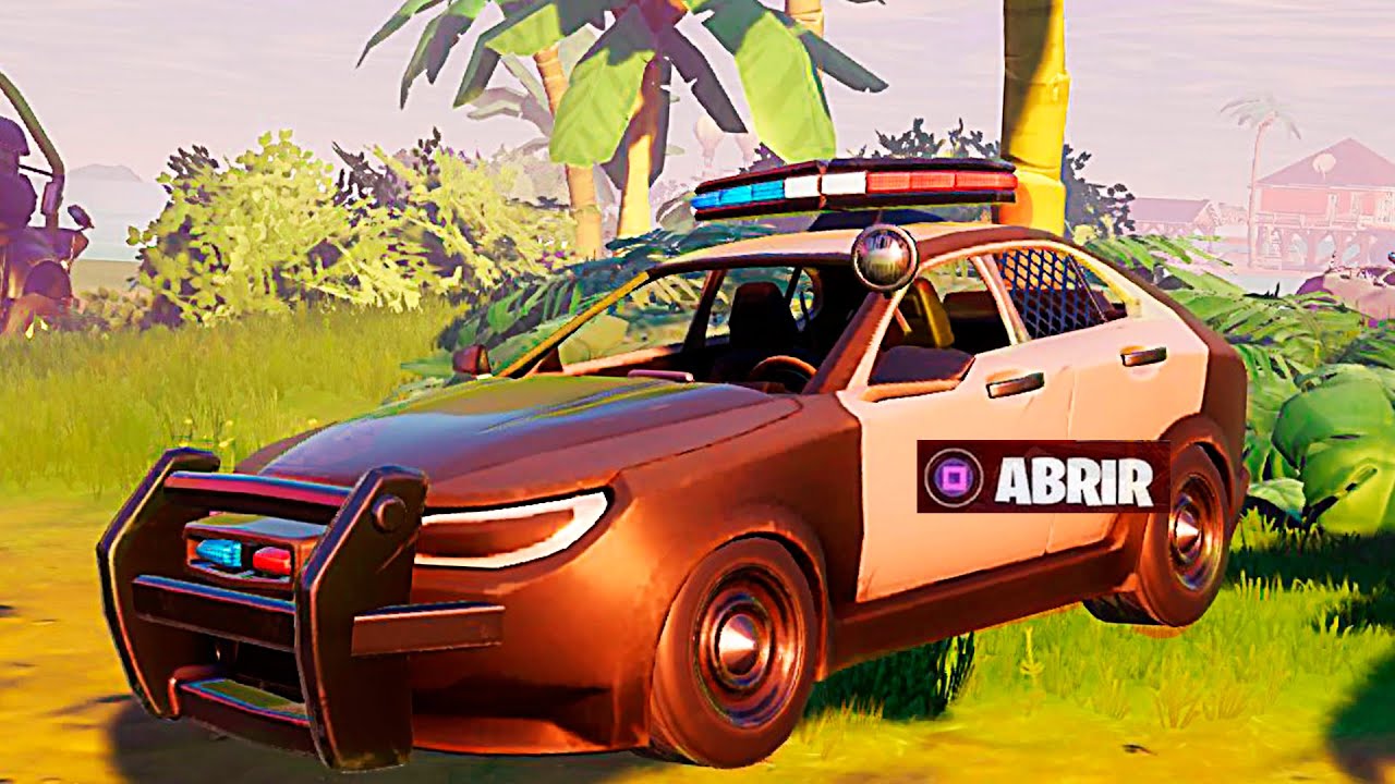 Nuevo COCHE de POLICIA en el MAPA..! Fortnite (Actualización) - YouTube