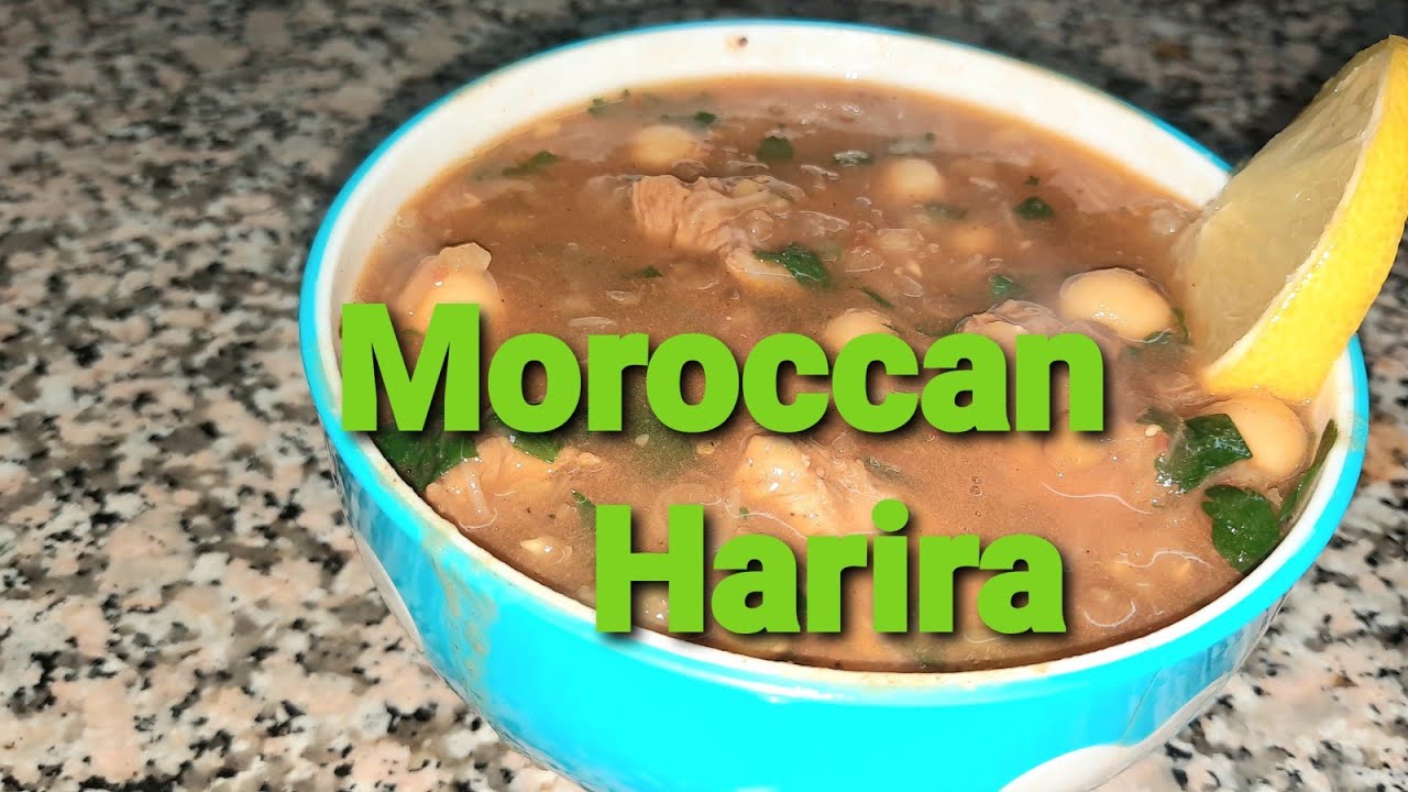 How to make Moroccan Harira.Traditional morrocan Harira.ramadan special ...