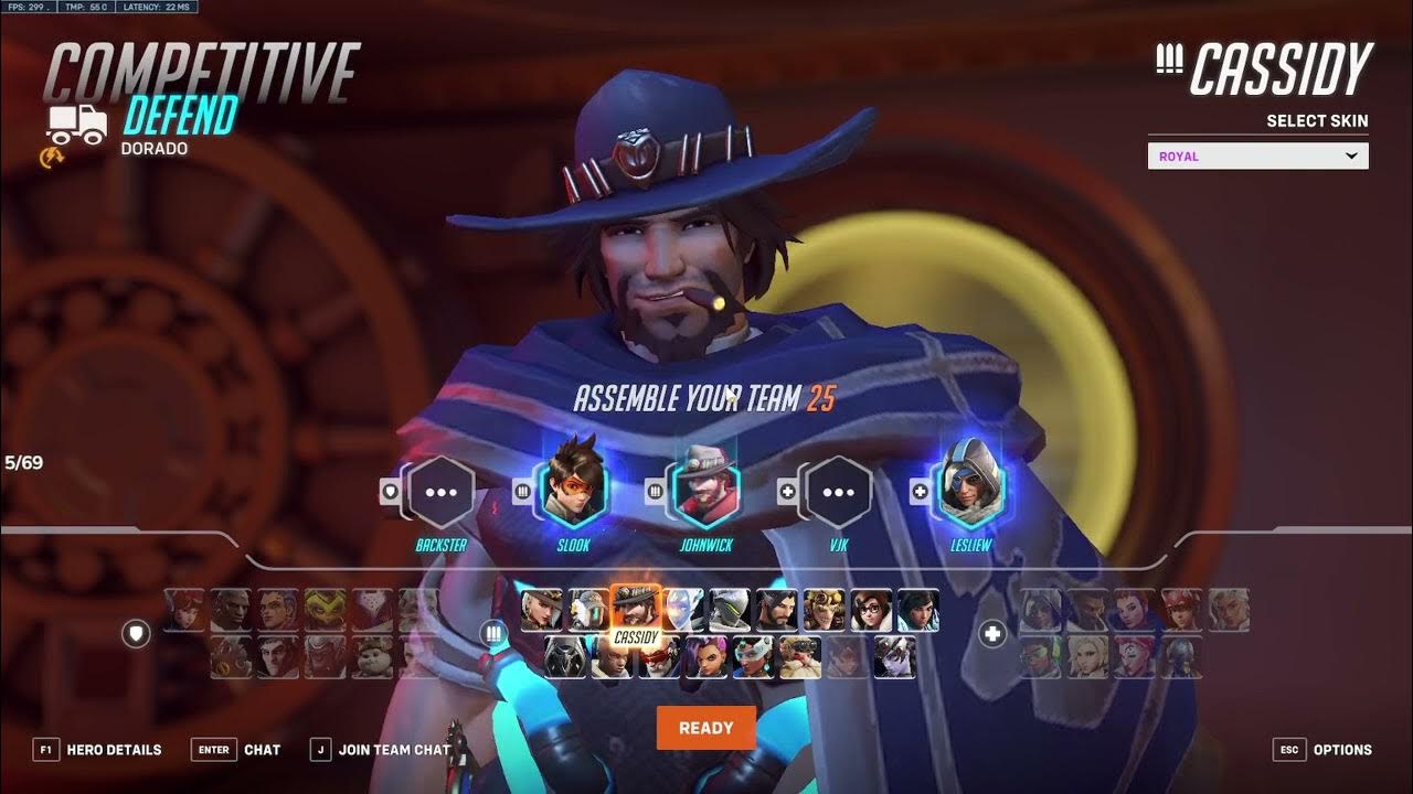 Iddqd Cassidy Soldier 76 Hanzo Gameplay Overwatch 2 Season 4 Top