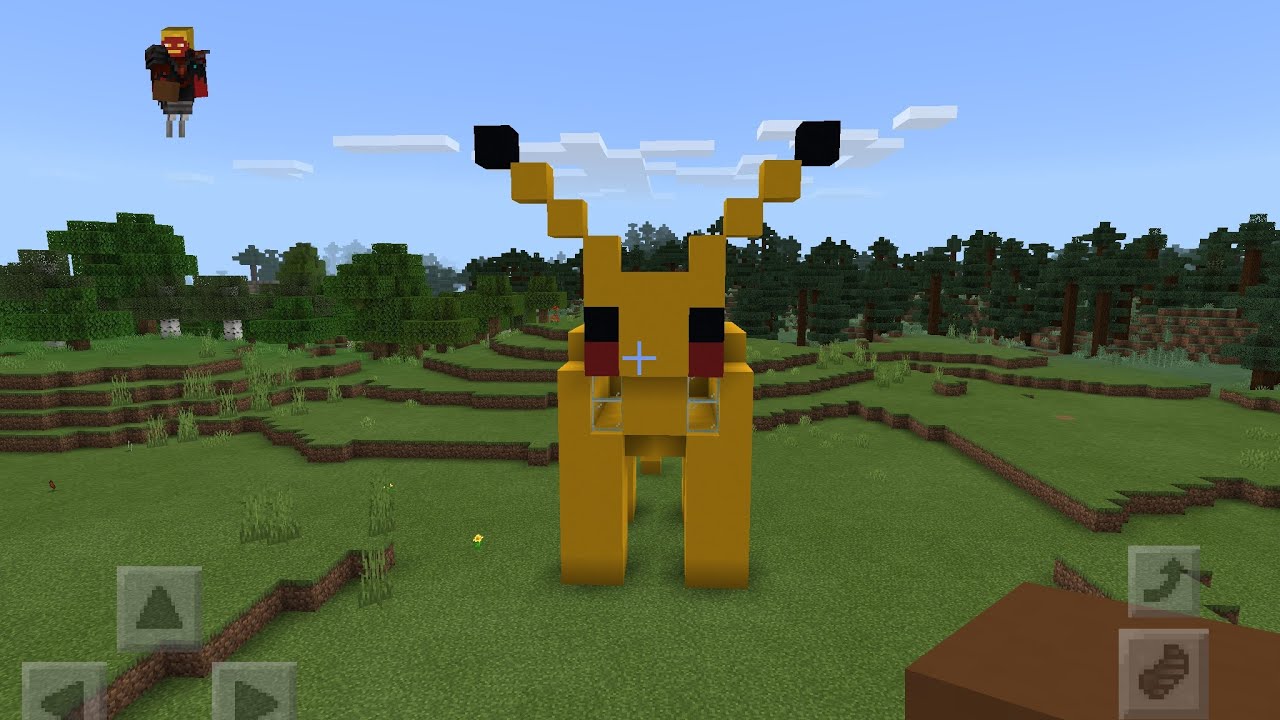 How to make a pikachu house in Minecraft - YouTube