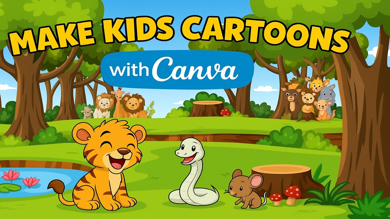 How to Create Animation Videos with Canva | Easy Tutorial for Beginners ...