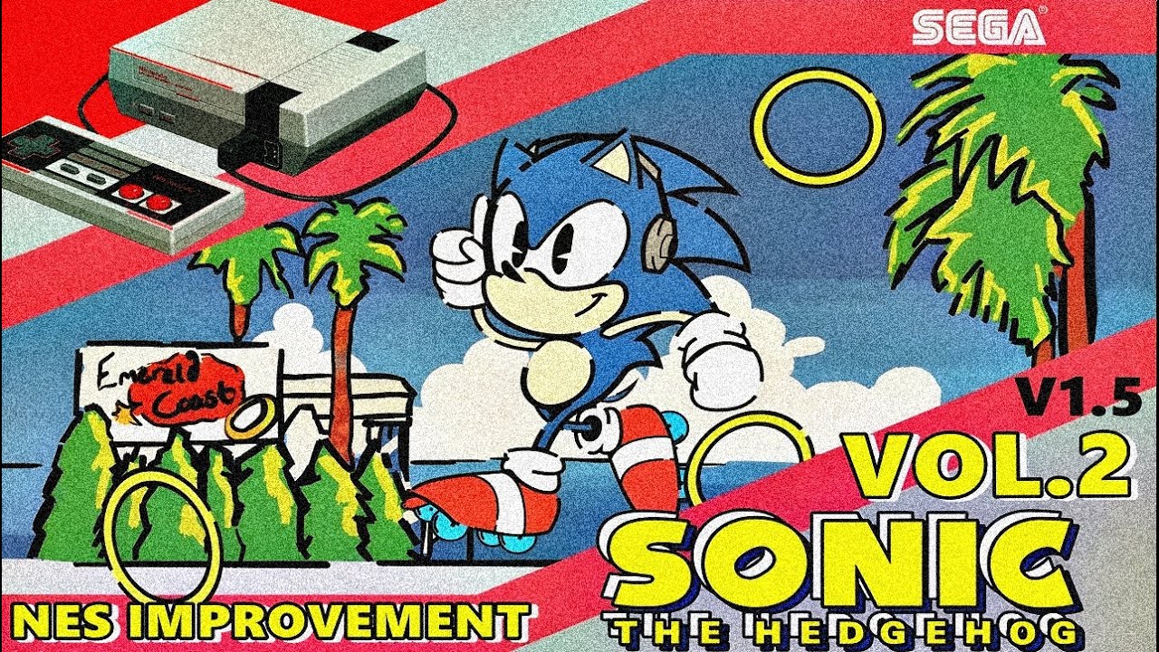 HACK ROM: Sonic NES Improvement Vol.2 (1.5) Walkthrough [4K/60FPS ...