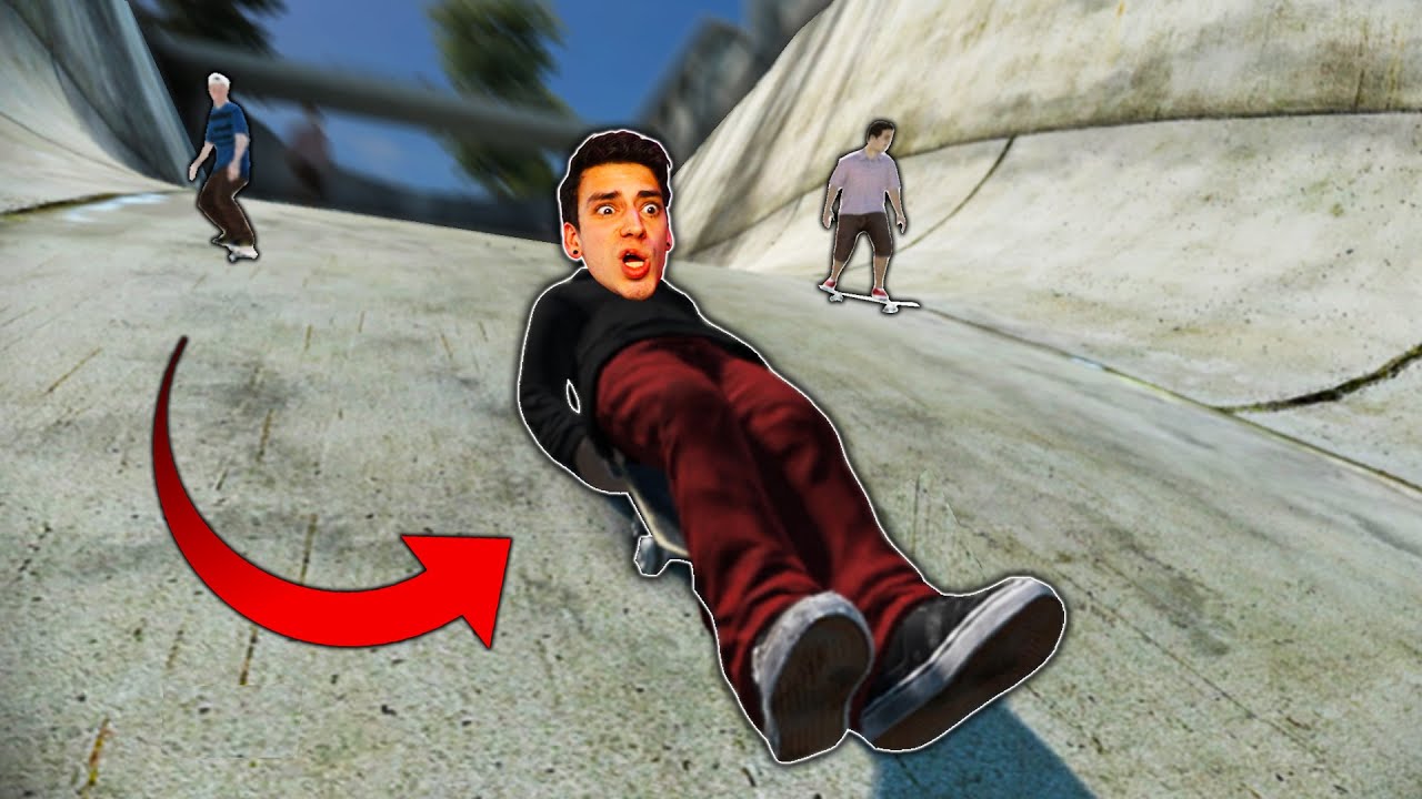 EXTREME DOWNHILL SKATEBOARD RACING! (Skate 3) - YouTube