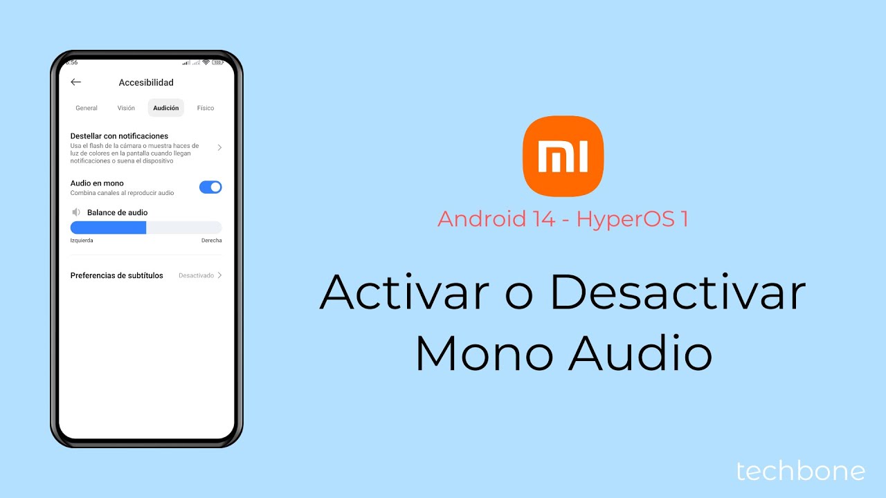 Activar o Desactivar Mono Audio - Xiaomi [Android 14 - HyperOS 1] - YouTube