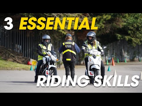 Top three most essential riding skills for motorcyclists