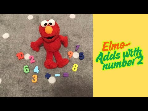 Elmo Adds with the number 2 | Explore numbers and addition with #Elmo ...
