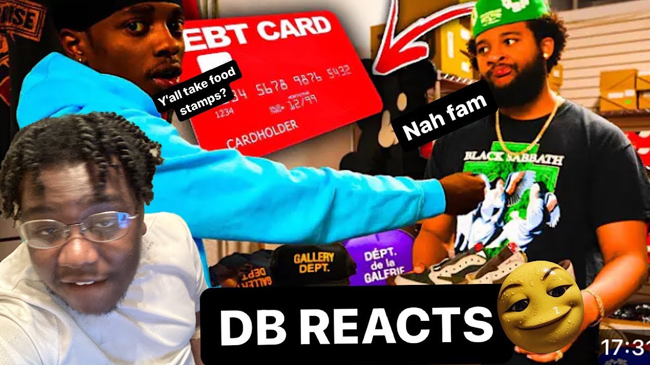 HOOD YOUTUBER try’s to buy designer clothes with EBT - YouTube