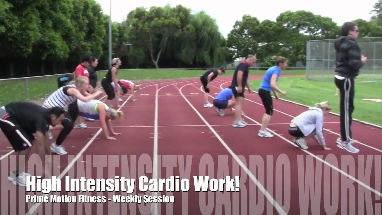 Police Fitness Training - Hard intensity cardio work - YouTube