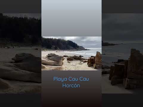 Playa Cau Cau Horcón Chile - YouTube