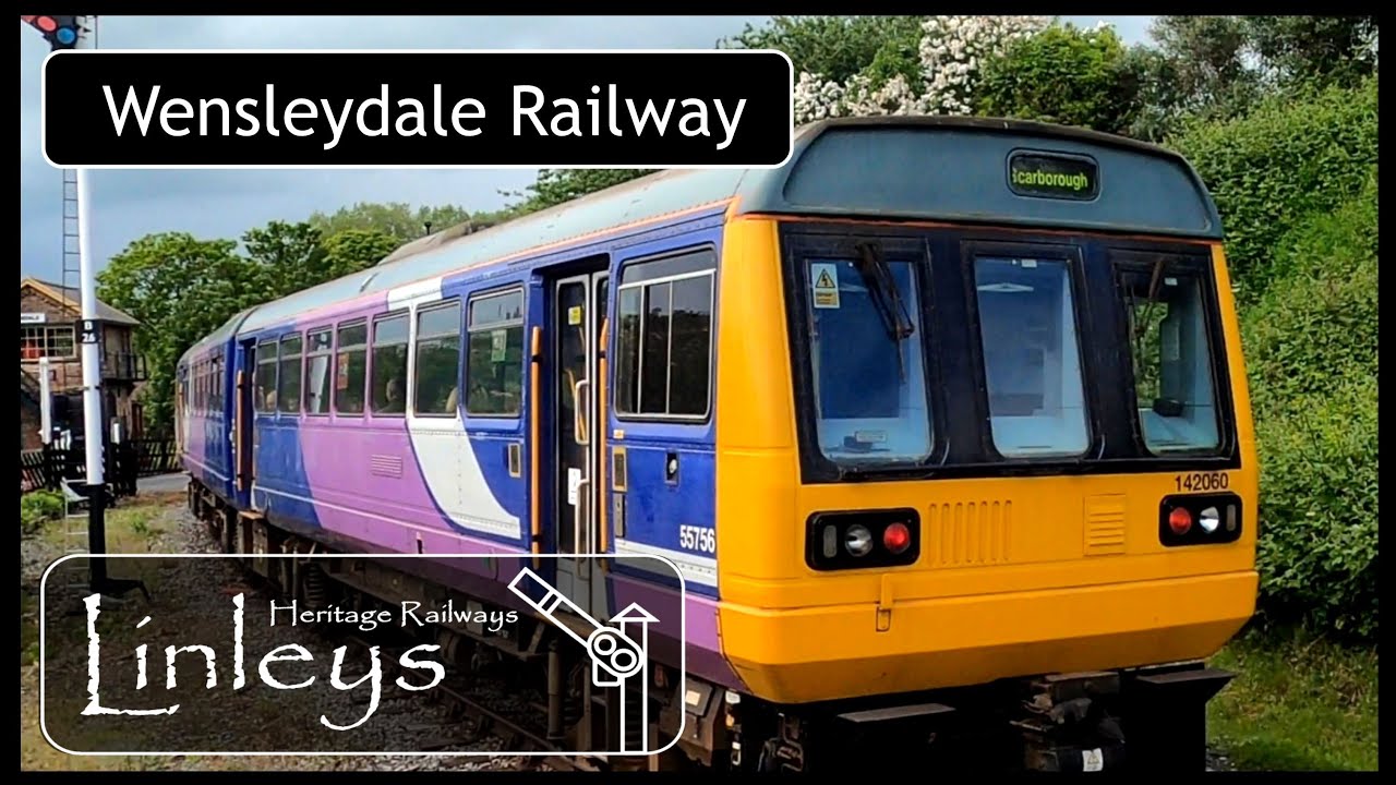 Wensleydale Railway • Bedale Station • Pacer 142 Services • Heritage ...
