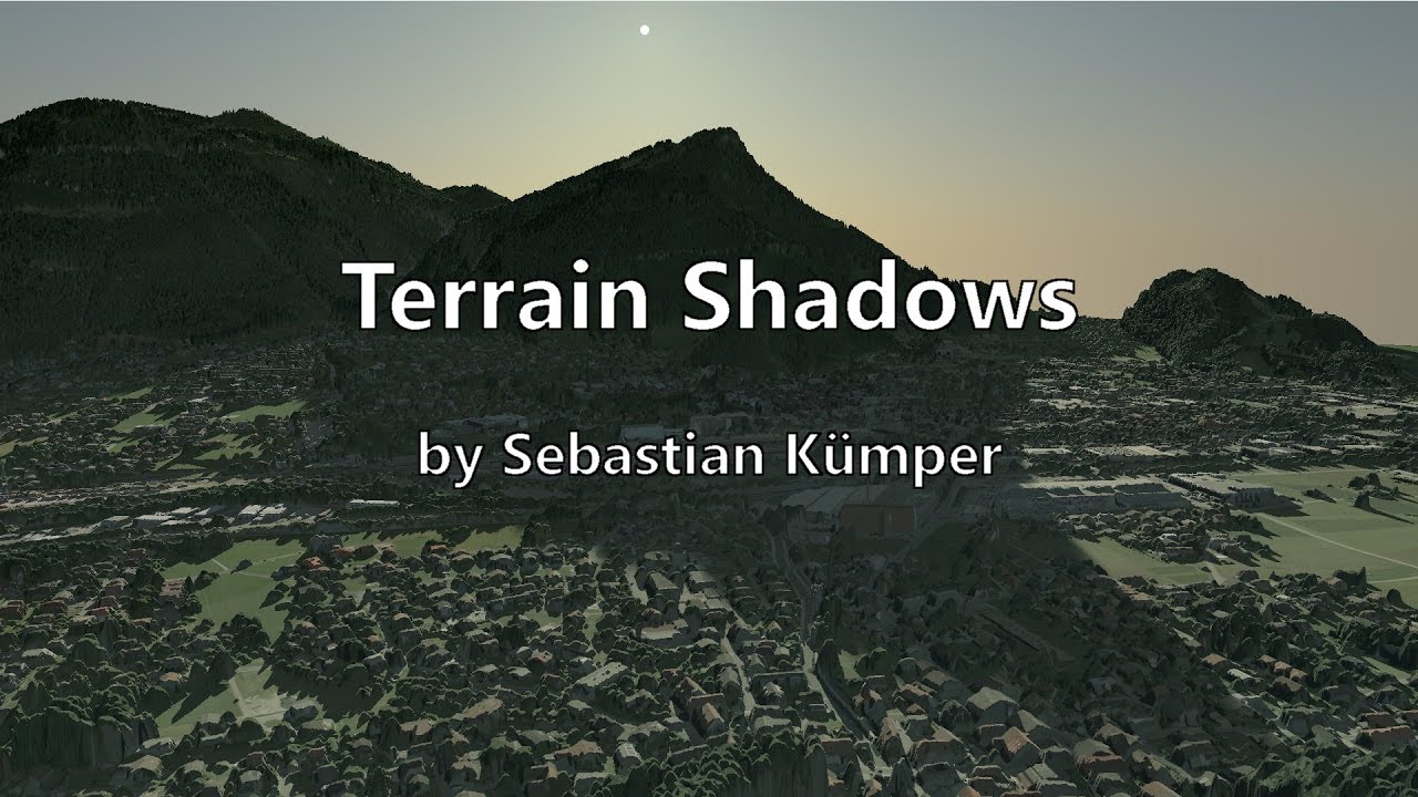 Terrain Shadows - YouTube