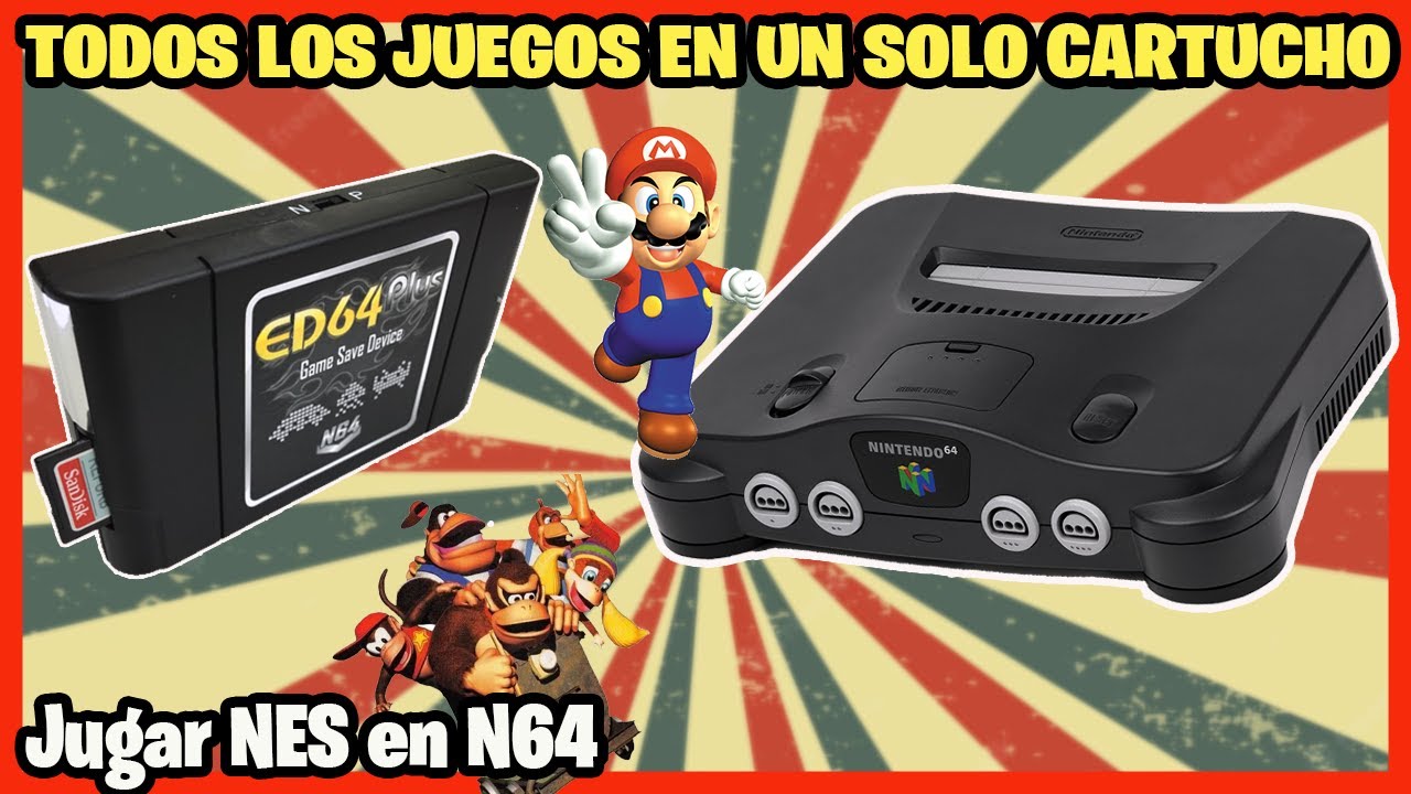 Revive todos los juegos de Nintendo 64 y NES con ED64 PLUS - YouTube