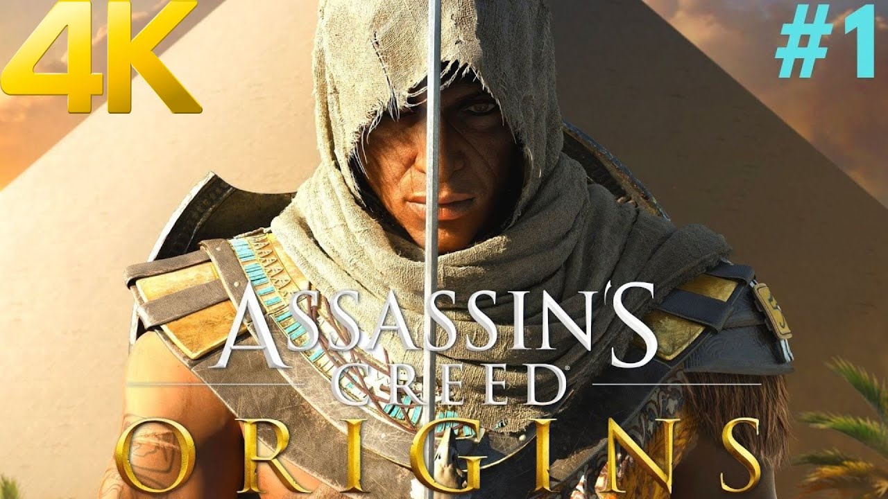 ASSASSIN'S CREED ORIGINS 4K Gameplay Walkthrough #1 - Prologue | The ...