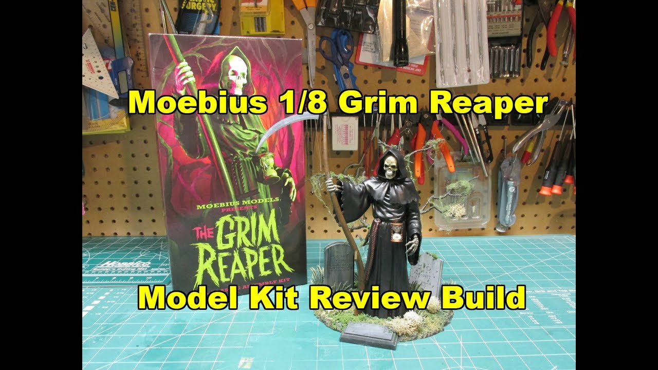 Moebius 1/8 Grim Reaper Model Figure Kit Build Review 972 - YouTube
