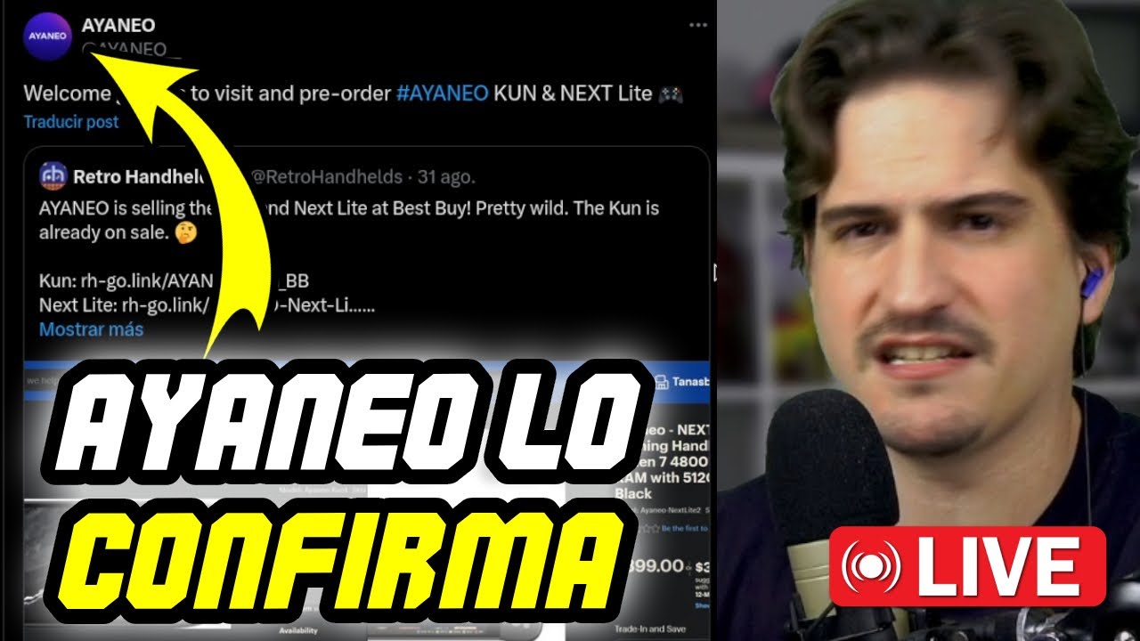 🔴 AYANEO ... ¿es ya MAINSTREAM? - YouTube