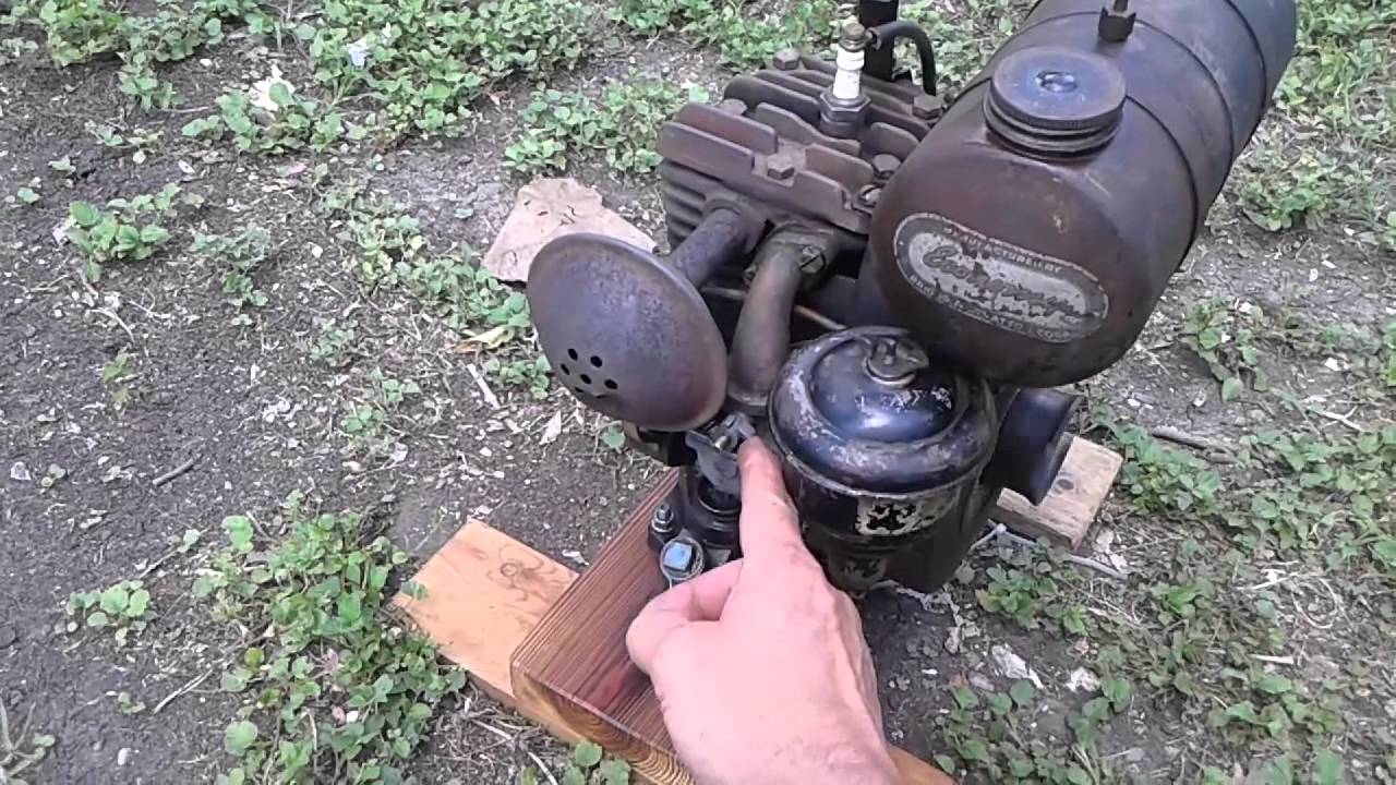 Sears 500 Briggs Model N Brass Tag - YouTube