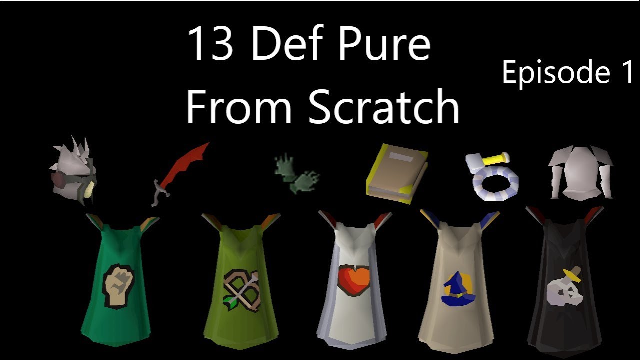 Great Start... Osrs From Scratch Series 13 Defence (Episode 1) - YouTube