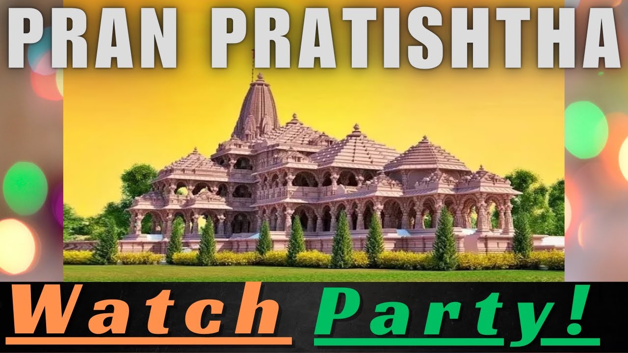 Ayodhya Ram Mandir Pran Pratishtha Ceremony Live Watch Along | Bharat ...